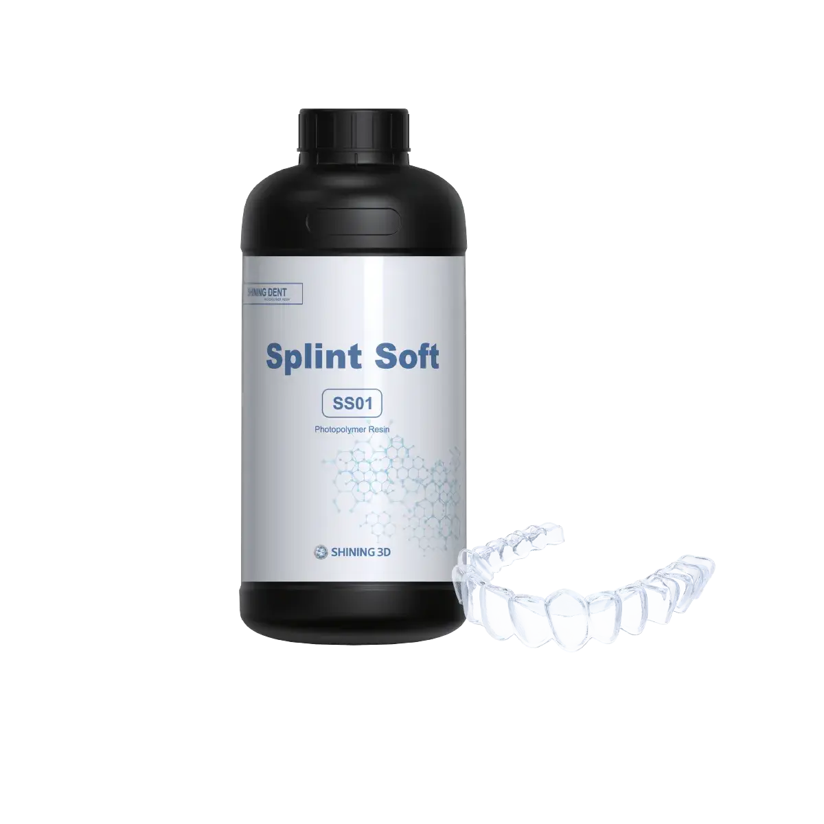 SS01 Splint Soft Photopolymer Resin - Ditron Dental USA